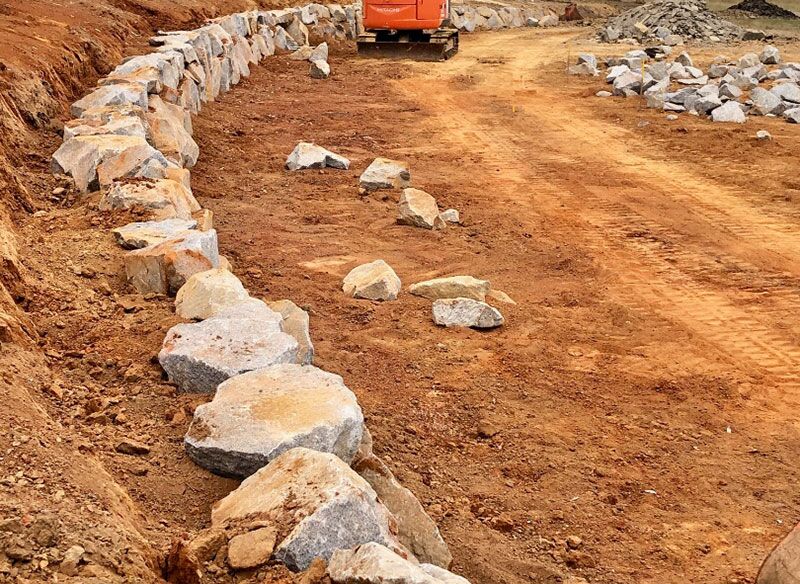 Rock Walls Melbourne: Feature Rock Walls & Retaining Rock Walls